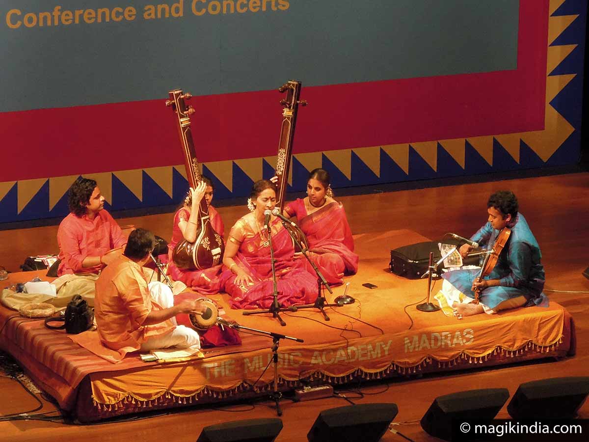 Chennai December Season, le must de la musique carnatique - MAGIK INDIA