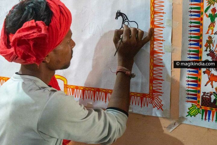 Pithora, the art ritual of Rathwa people - MAGIK INDIA