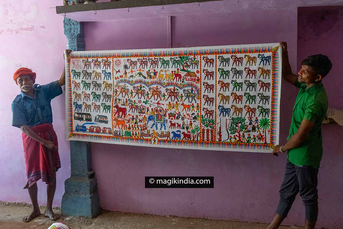 Pithora, the art ritual of Rathwa people - MAGIK INDIA