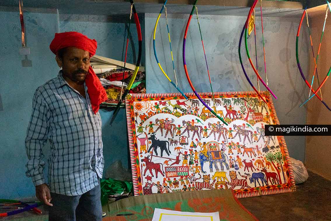 Pithora, the art ritual of Rathwa people - MAGIK INDIA