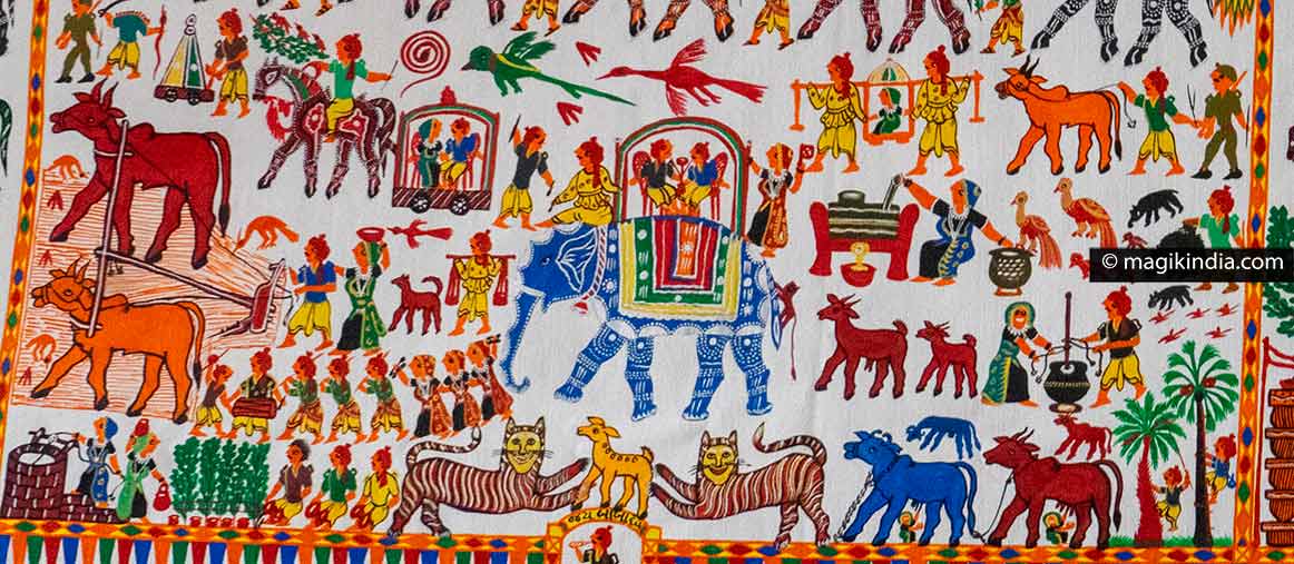 Pithora, the art ritual of Rathwa people - MAGIK INDIA
