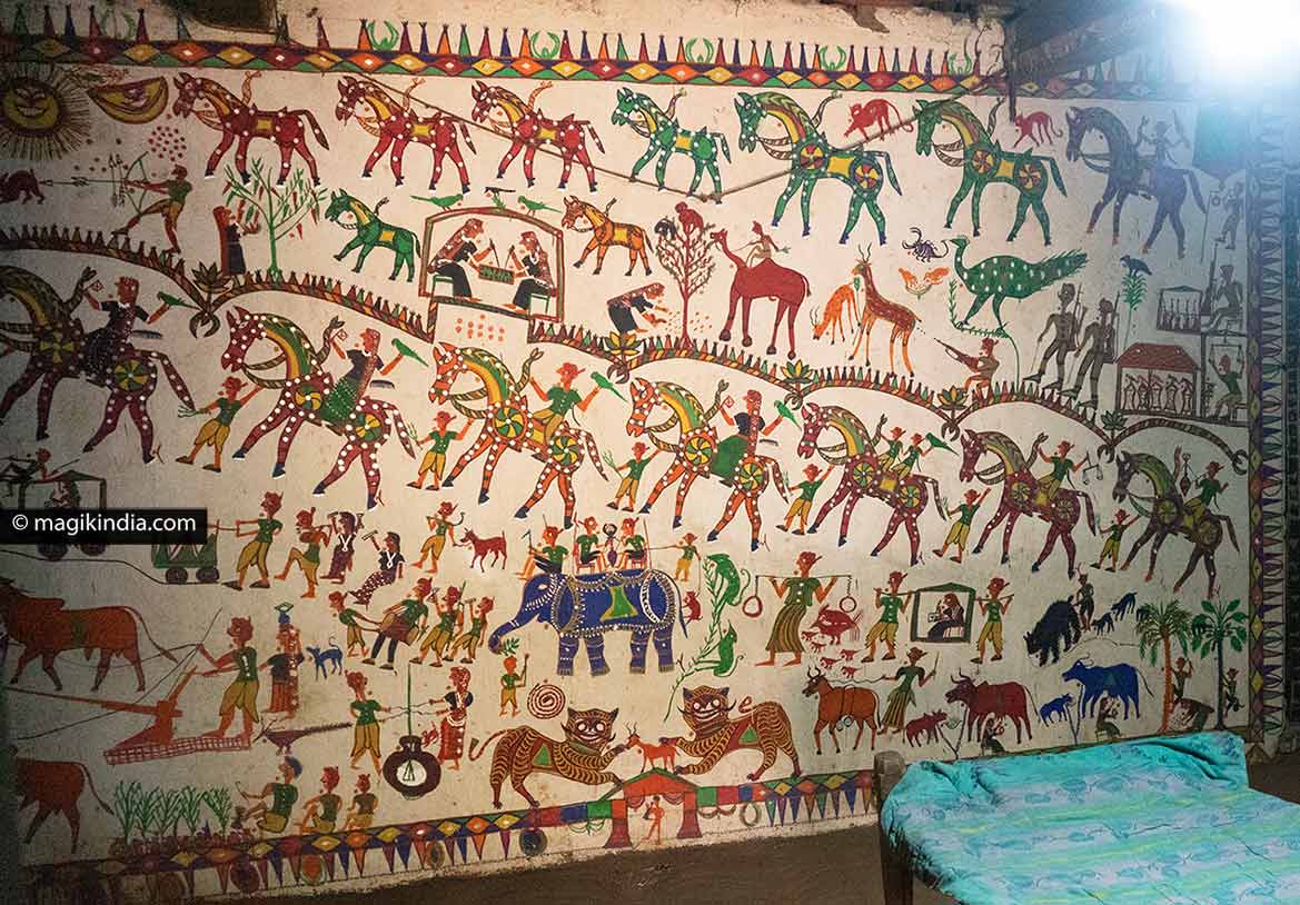 Pithora, the art ritual of Rathwa people - MAGIK INDIA