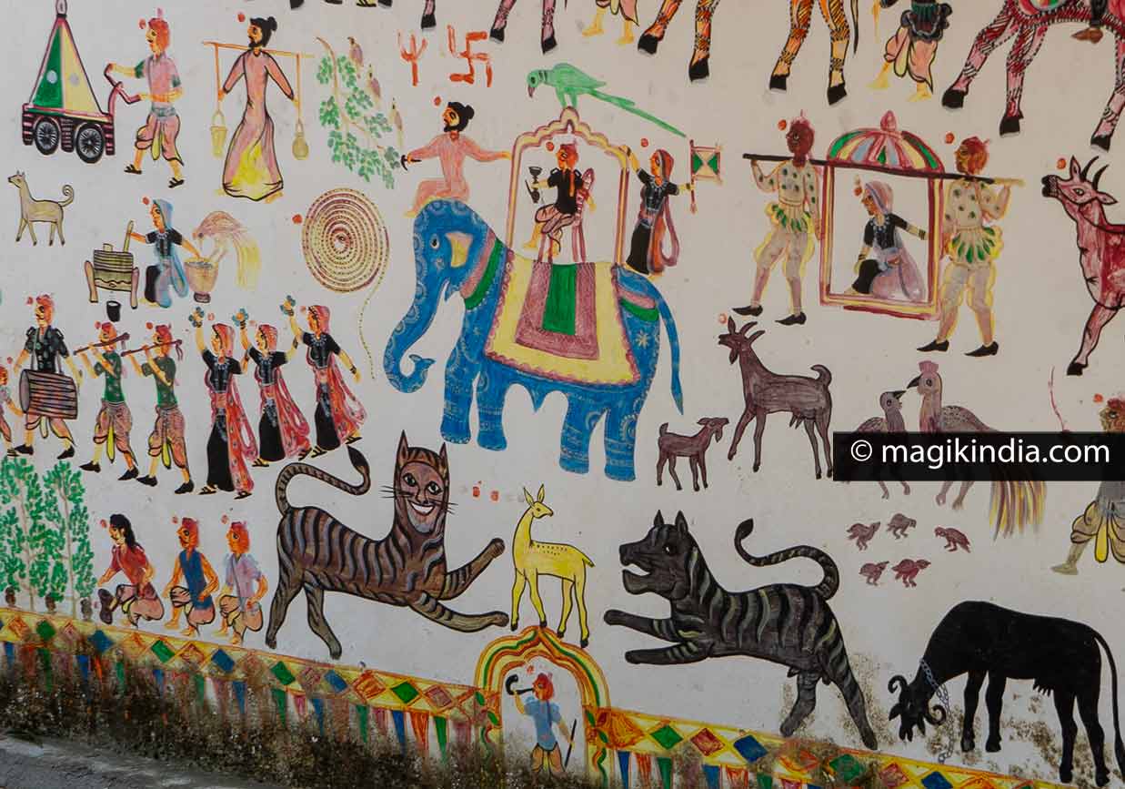 Pithora, the art ritual of Rathwa people - MAGIK INDIA
