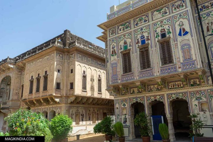 The Goenka double haveli of Mandawa - MAGIK INDIA