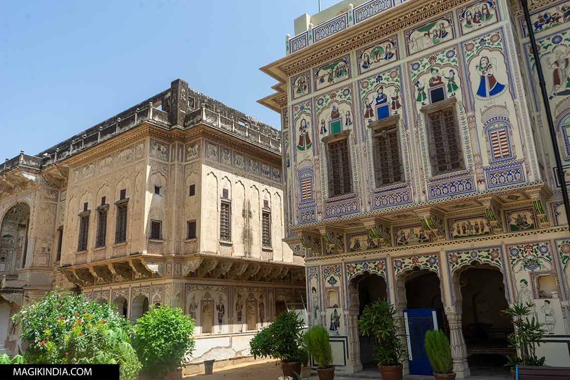 The Goenka double haveli of Mandawa - MAGIK INDIA